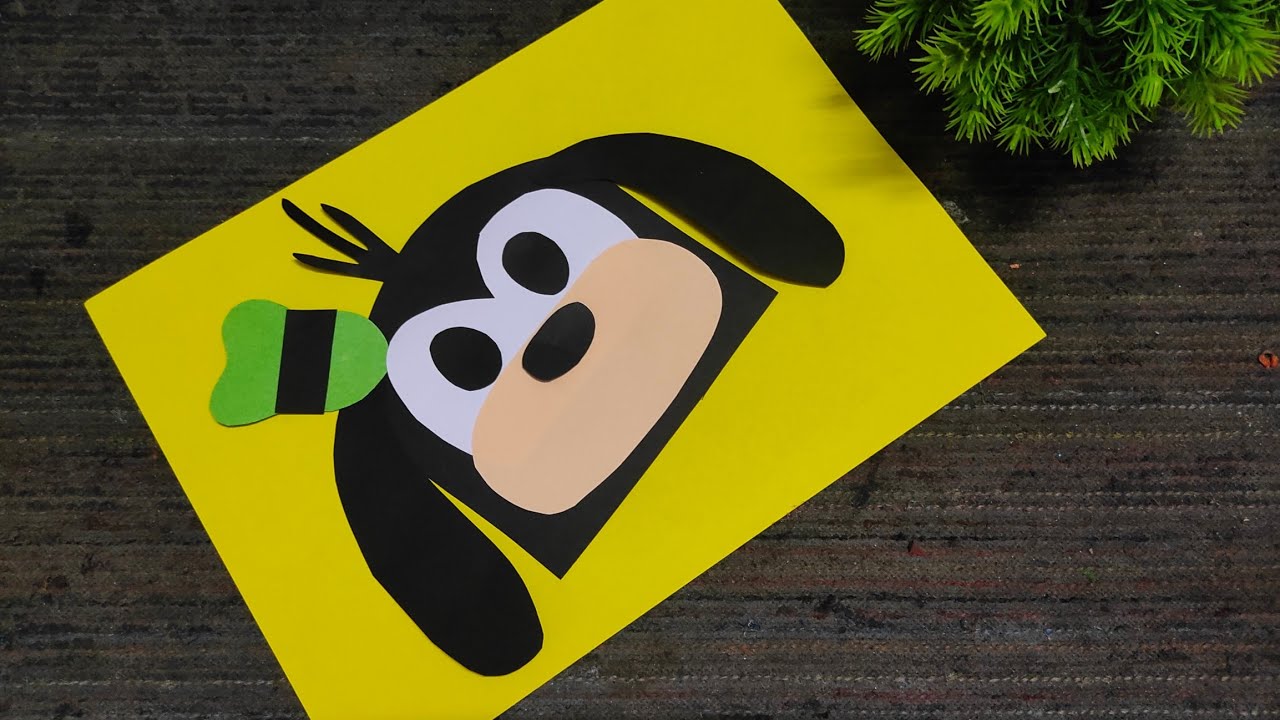 How to Make Paper Goofy || Walt Disney's Goofy - YouTube