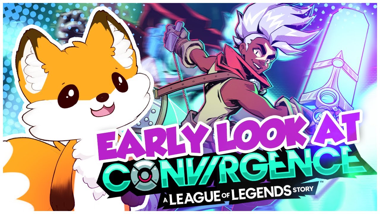 I GOT TO TRY THE NEW RIOT PLATFORMER! | Convergence: A League of ...
