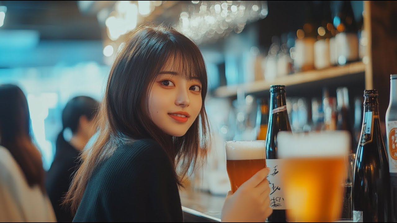 【Japanese Cafe Music】Moonlight in Your Eyes - 60 min Chill LoFi - YouTube