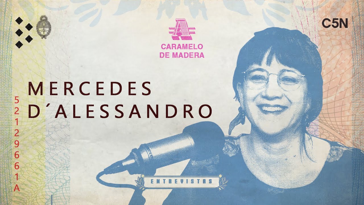 MERCEDES D'ALESSANDRO en CARAMELO DE MADERA - YouTube