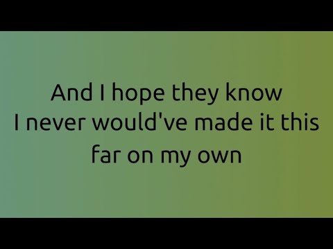 “Those I’ve Loved” by Eric Church | Lyrics - YouTube