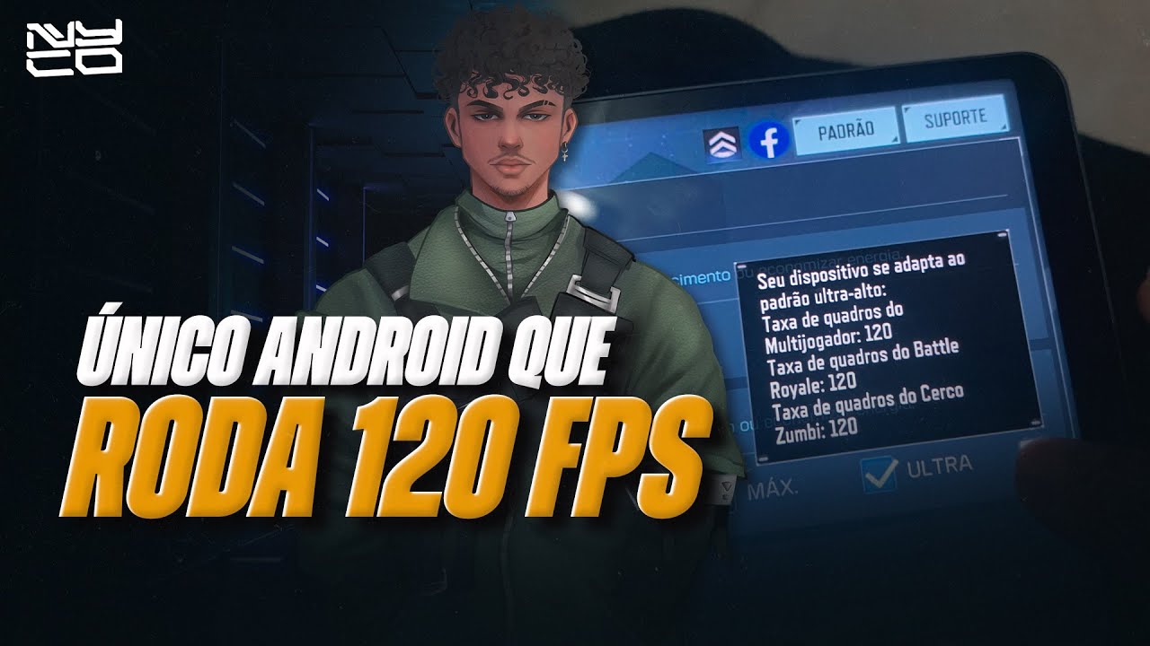 O UNICO ANDROID QUE RODA 120 FPS NO BATTLE ROYALE NO COD MOBILE ! (REACT) - YouTube