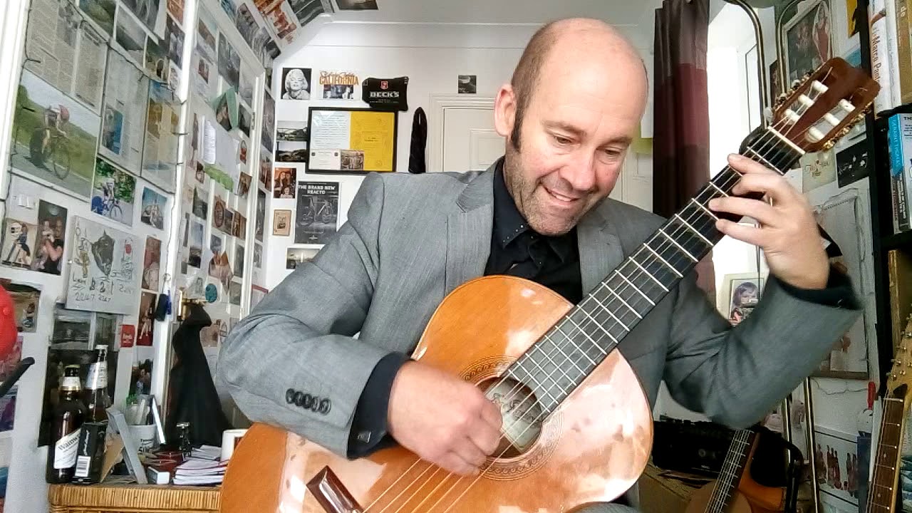 Matthew Coates guitar performance 17(to Ennio) - YouTube