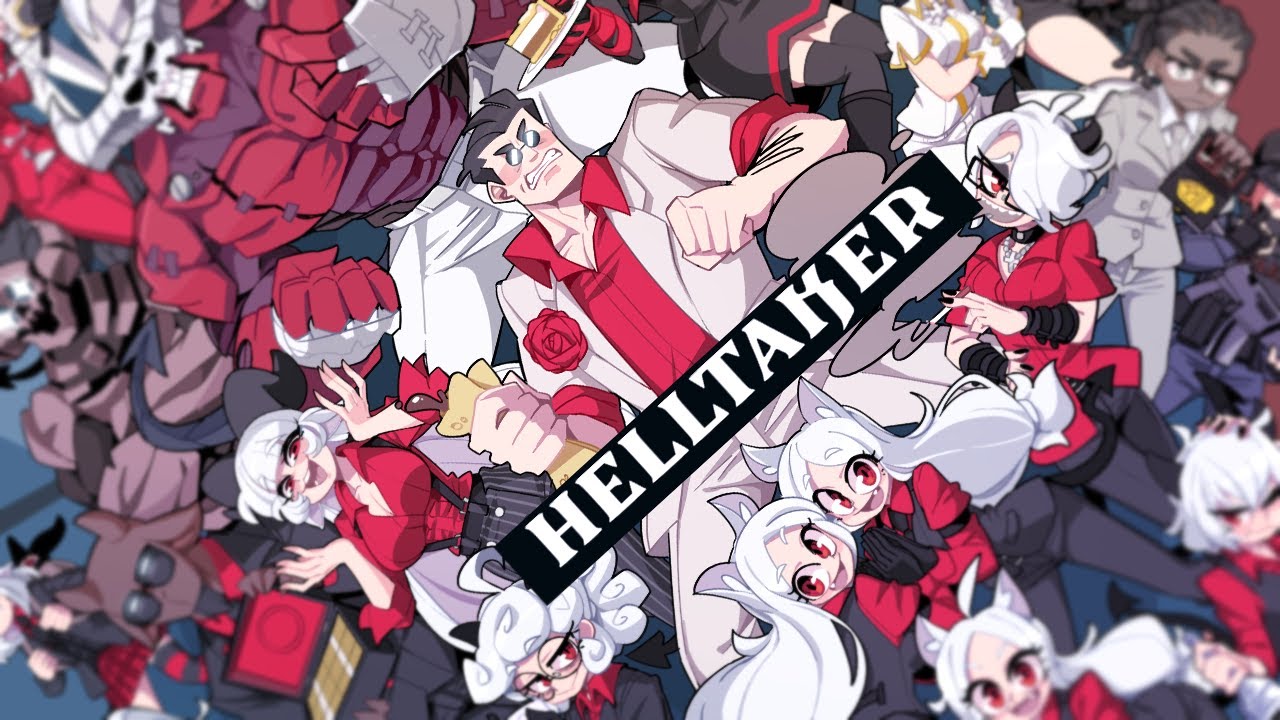 [ Helltaker ] 헬테이커 🎨 스피드페인팅 | ver.2 ( DLC 팬메이드 포함 ) - YouTube