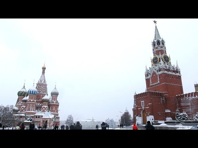 Red Square Russia Winter