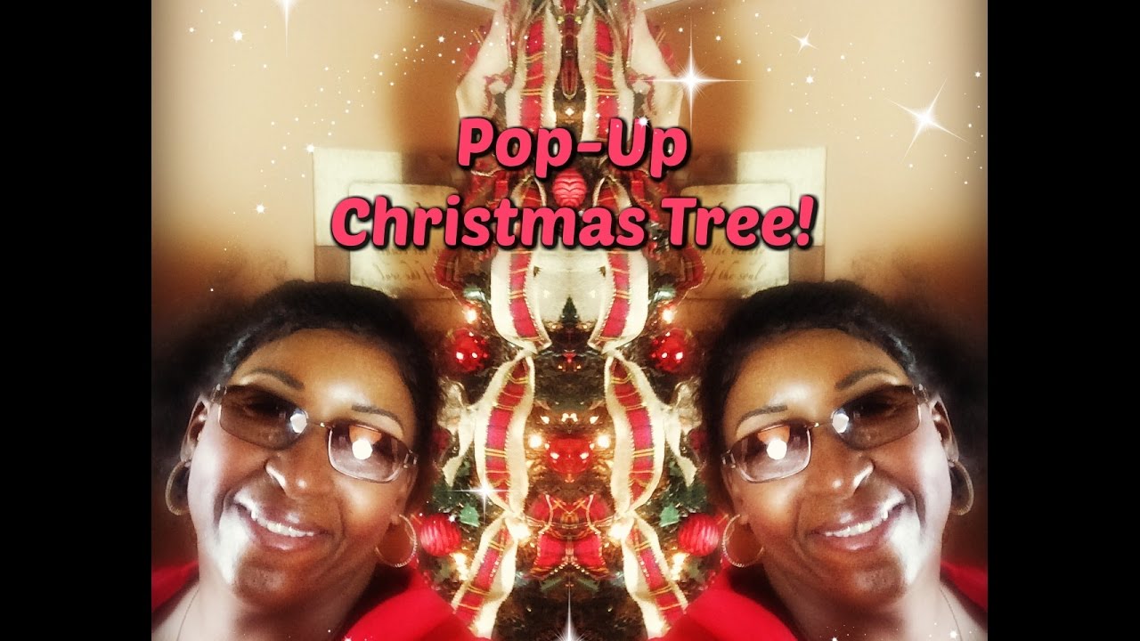 How to / Pop-Up Christmas Tree!! - YouTube