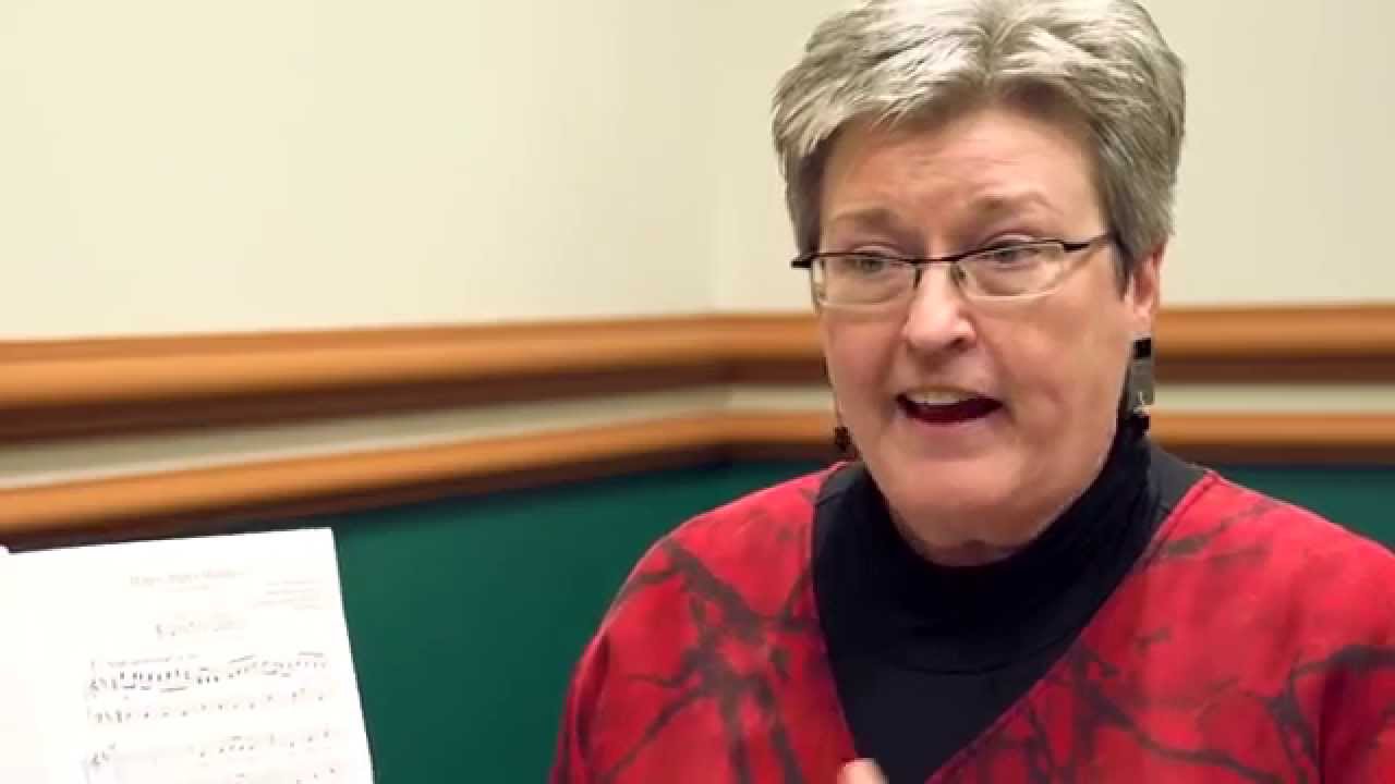 Sheet Music Plus Interviews Mary Lynn Lightfoot, editor of Sing! - YouTube