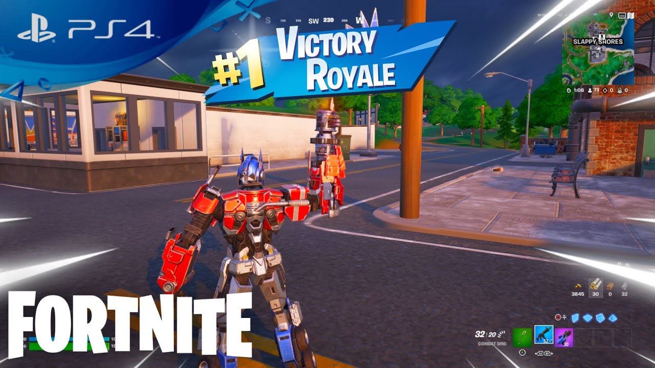 Fortnite Gameplay On The Ps4 Slim! Ch4 S3 - YouTube