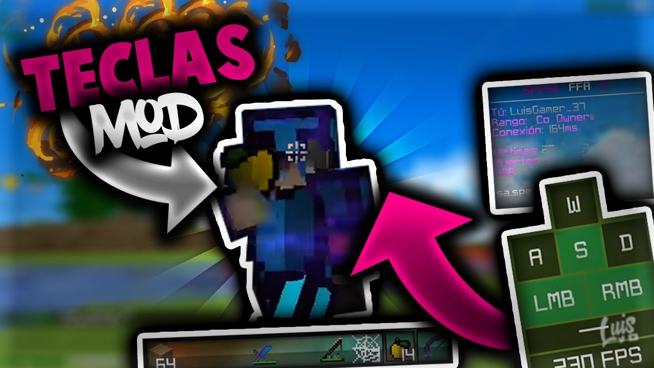 EL TECLAS MOD :u [1.7.10 & 1.8.9] - YouTube