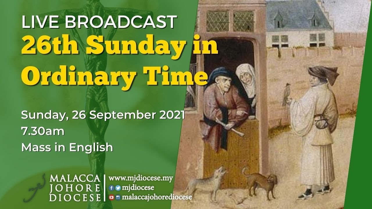 26th Sunday in Ordinary Time | 26 September 2021 - YouTube