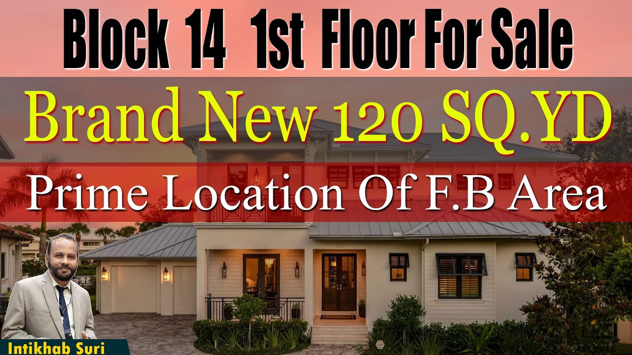 120Sq.Yd Floor For Sale F.B Area | Brande New Constriction | Prime ...