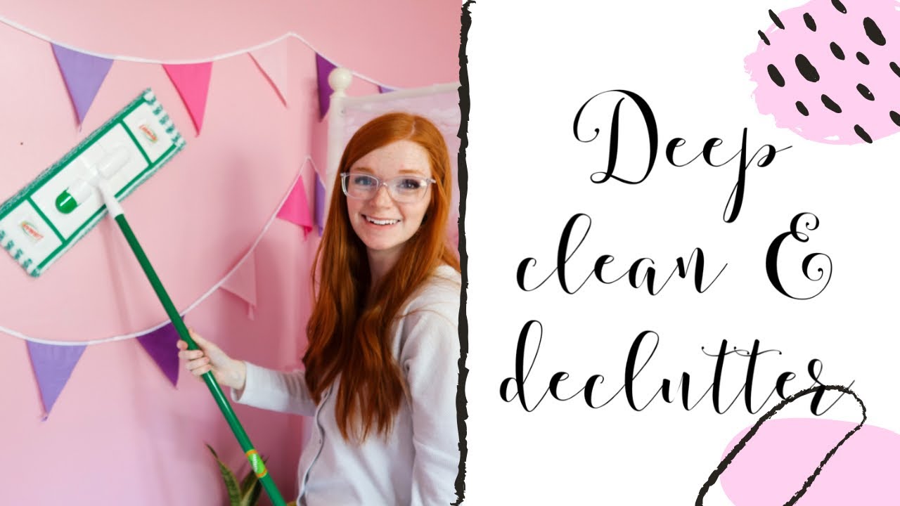 DEEP CLEAN AND DECLUTTER WITH ME SPRING CLEANING | NEST WITH ME | NESTING | EXTREME CLEAN WITH ...