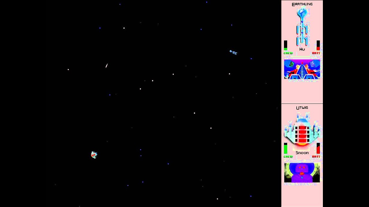 Star Control 2 - EARTHLING vs UTWIG - YouTube