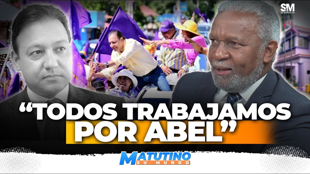 Melanio Paredes dice "todos los miembros del PLD trabajaron por Abel ...