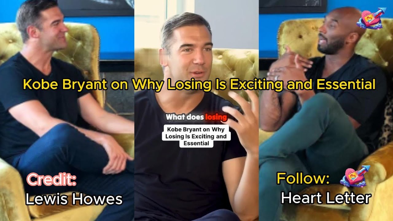 Kobe Bryant on Why Losing Is Exciting and Essential | Kobe Bryant’s ...