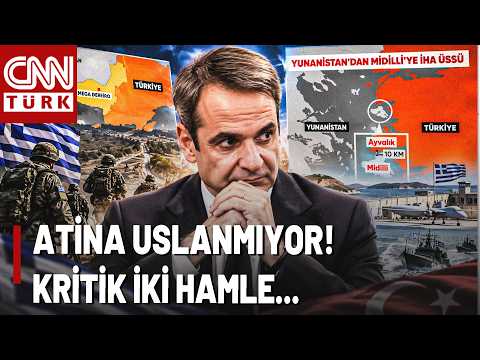 Türkiye Sınırında Dikkat Çeken Hareketlilik! Atina'dan Midilli’ye Üs, Meriç’e Komando