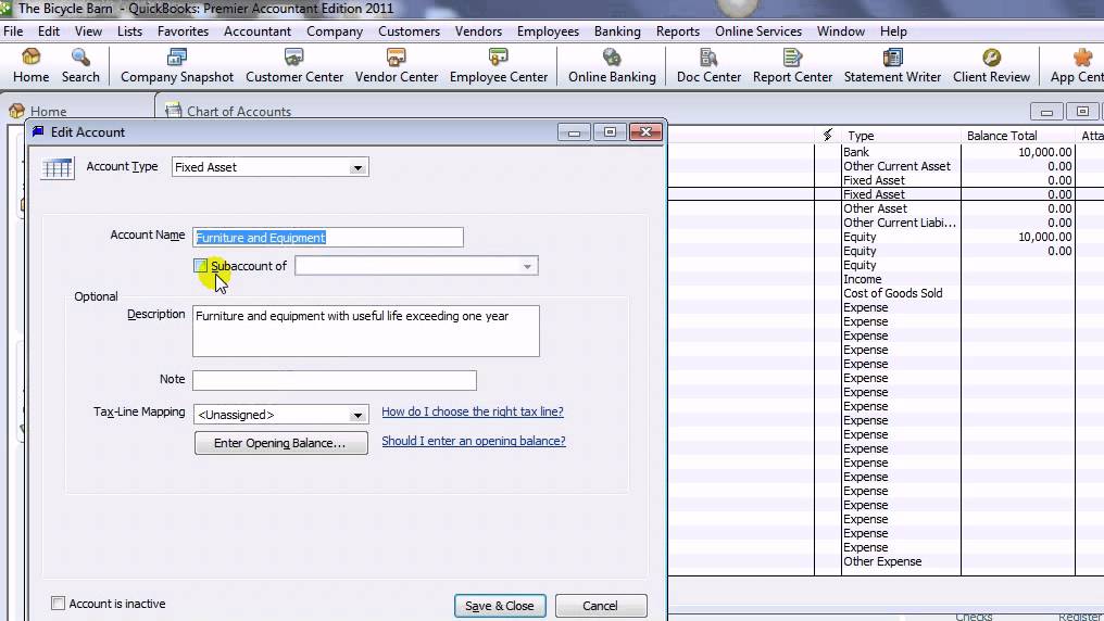 Lesson 2-Computerized Accounting- Chart of Accounts - YouTube