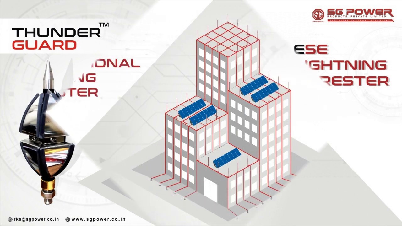 ESE Lightning Arrester and ESE Lightning Protection - YouTube