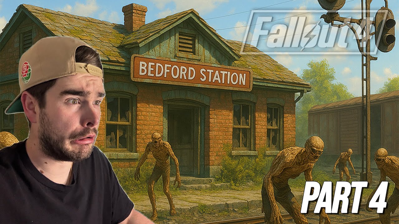 First Time Playing Fallout 4 - My First Encounter with Ghouls! - YouTube
