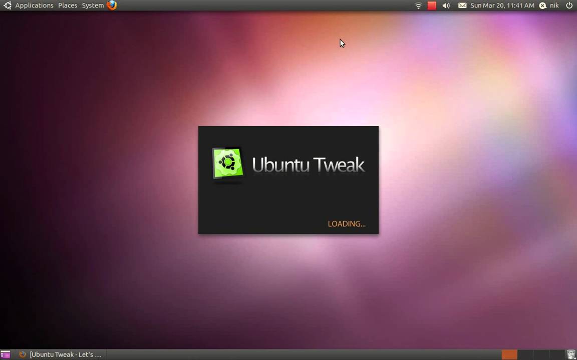 Gnome desktop customization part 1 ubuntu tweak ubuntu 10.10 32bit ...