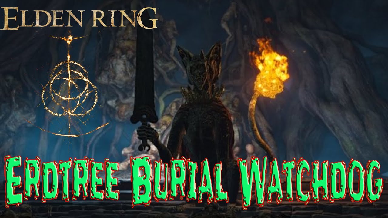 Elden Ring Boss Erdtree Burial Watchdog - YouTube