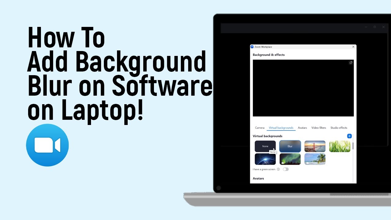 How to Add Background Blur on Zoom Software on Laptop2026 [easy] - YouTube