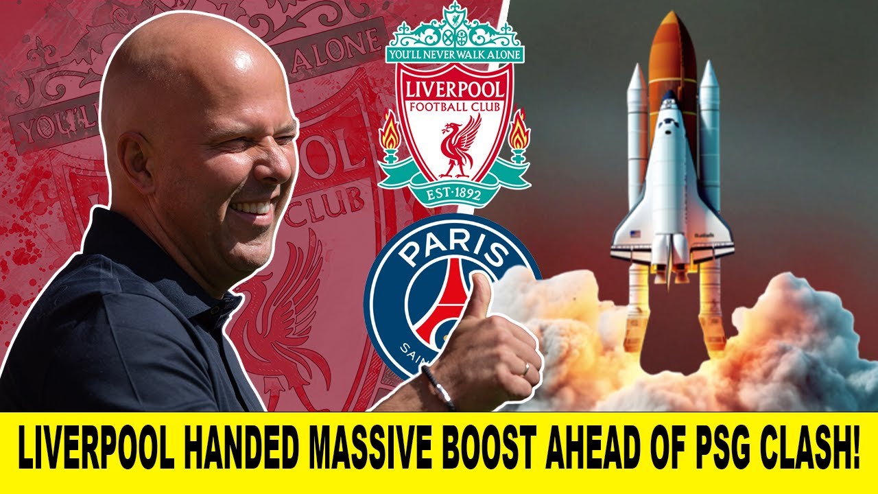 Liverpool Handed MASSIVE BOOST Ahead Of PSG Clash! - YouTube