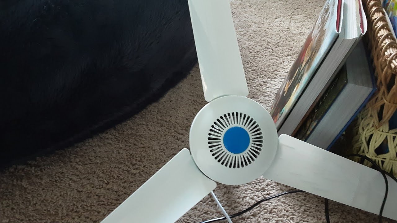 ceiling fan falling - YouTube