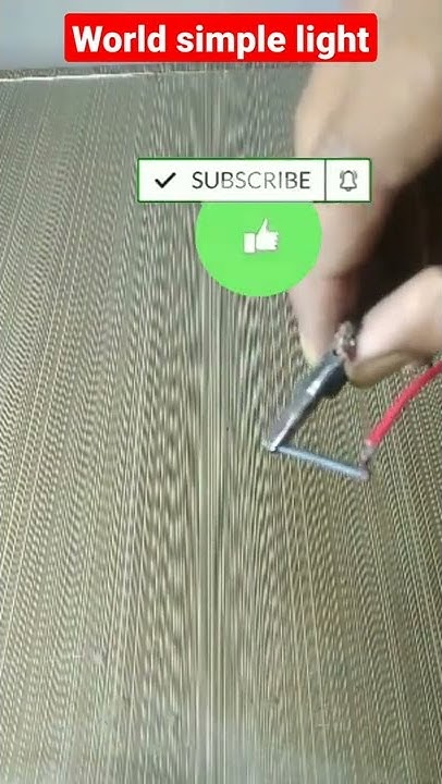 How To Make Light Bulb At Home #shorts - YouTube