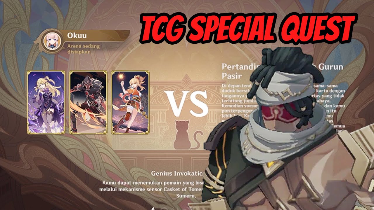 [TCG] World Quest Special vs Azariq Gameplay | Genshin Impact Indonesia ...