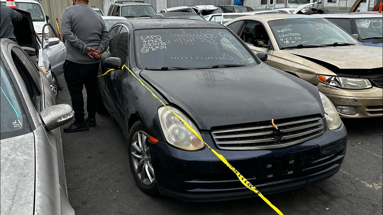 BUYING THE MOST CLAPPED OUT G35 FROM THE AUCTION (episode 1) # ...