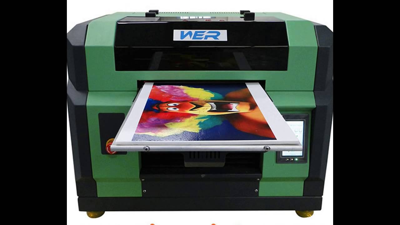 Cheap and high quality cheapest flatbed printer for sale - YouTube