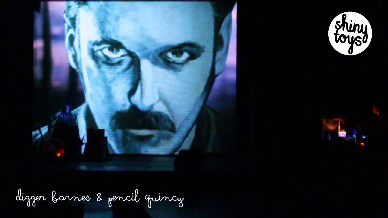 digger barnes & pencil quincy live at SHINY TOYS Festival 2013 - YouTube