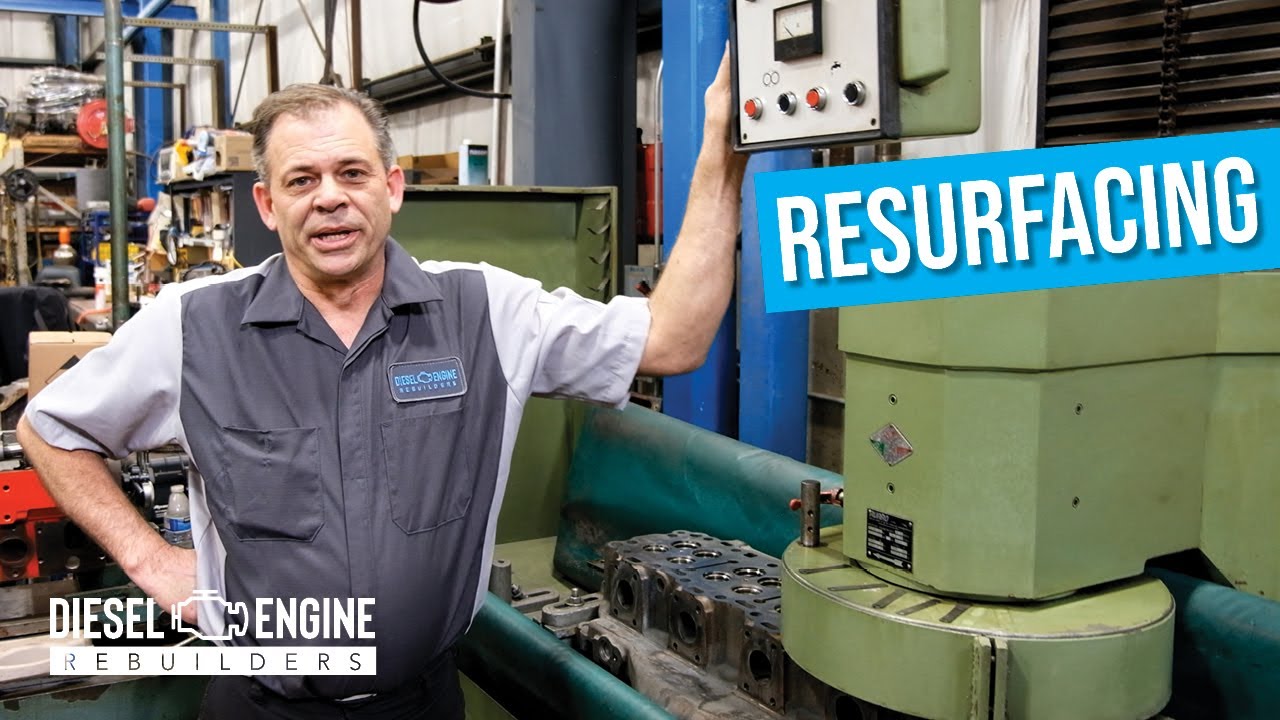Resurfacing | Diesel Engine Rebuilders - YouTube