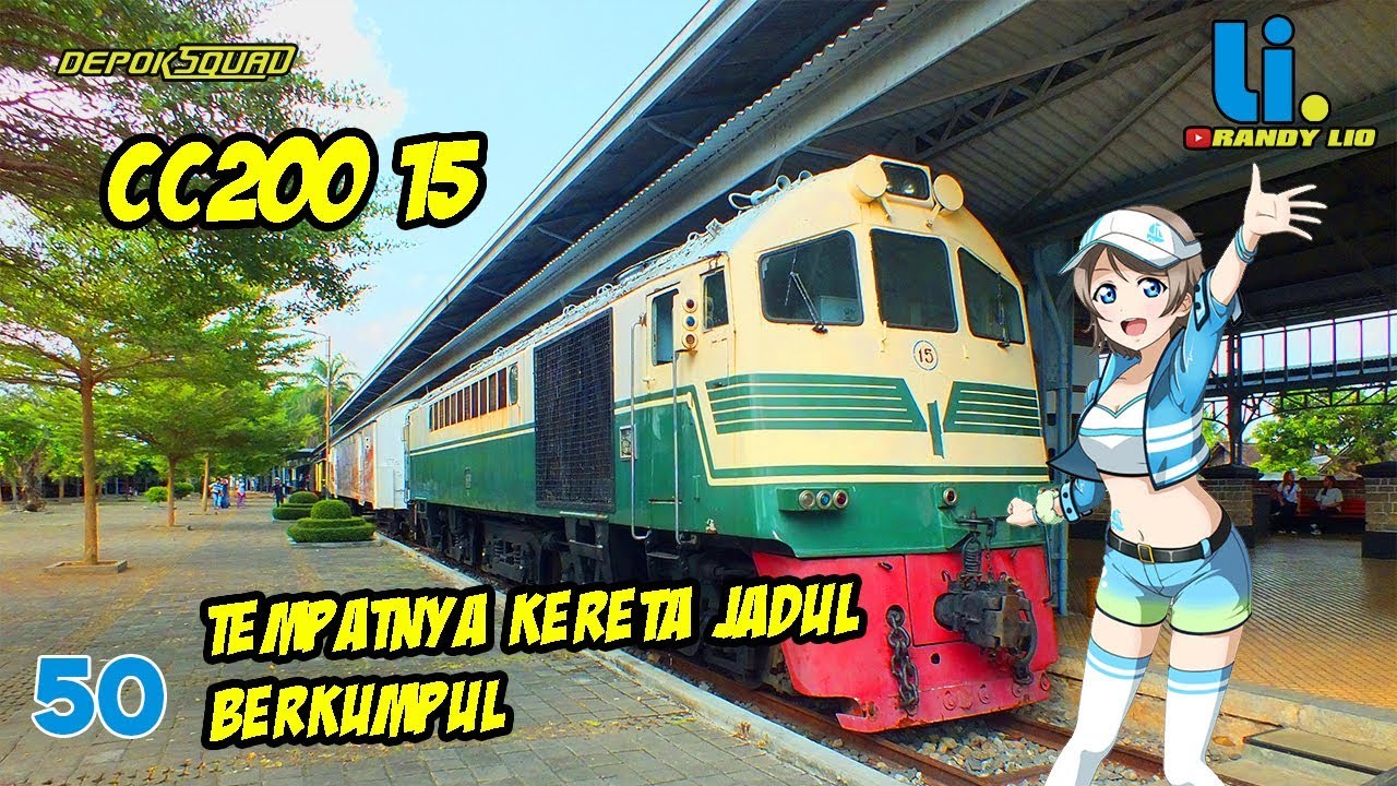 Lokomotif Diesel Pertama di Indonesia CC 200 15 Musium Kereta Api ...