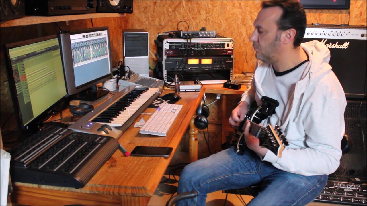 Emposium guitar recording session Feb 2018 - YouTube