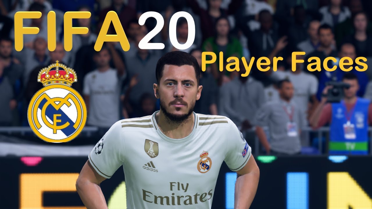 FIFA 20 Real Madrid Player Faces - YouTube