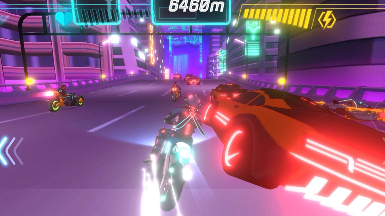 Neon Bike Rider: Racing Game ||Bike Racing games || Tron Legacy Neon ...