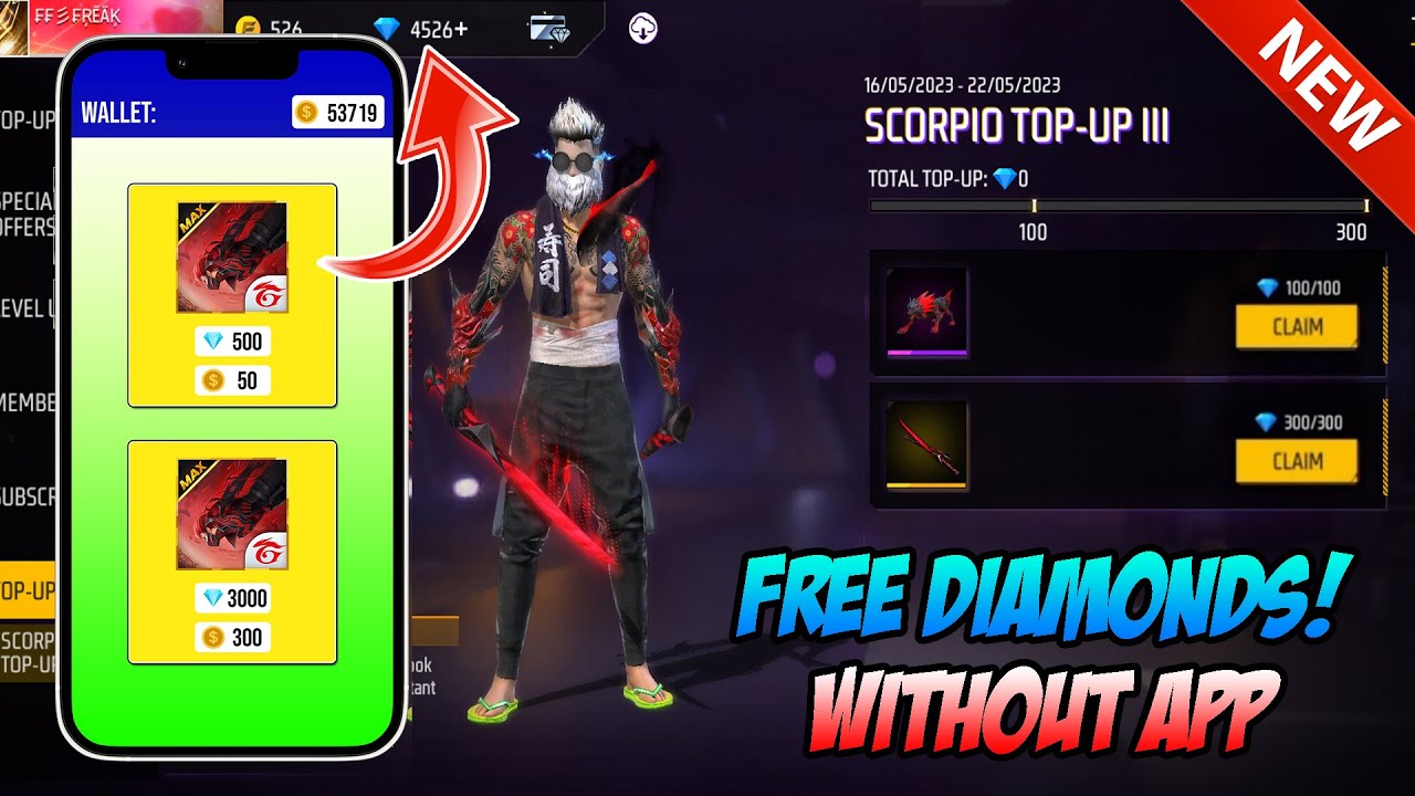 Free Fire Free Diamonds | Free Diamonds in Free Fire | How To Get Free ...