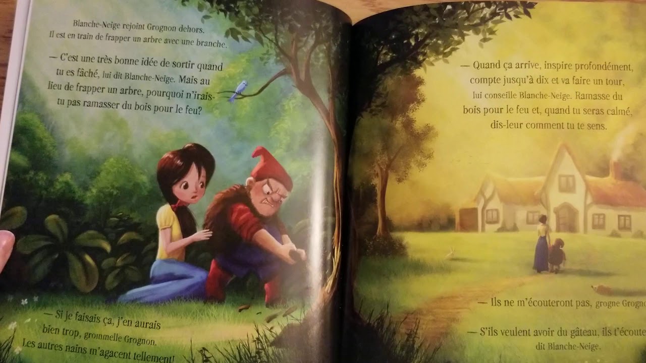 Blanche-Neige et le nain grognon - YouTube