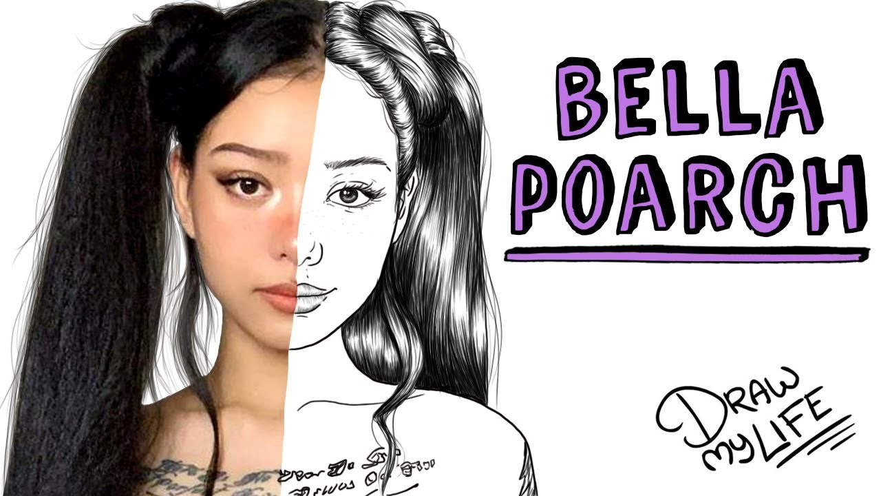 BELLA POARCH, Nº 1 EN TIKTOK | Draw My Life - YouTube