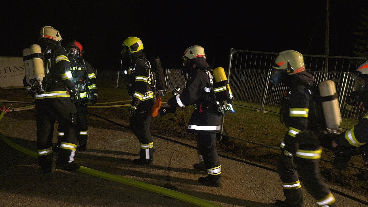 FF Aigen Heiße Übung 2024 - YouTube