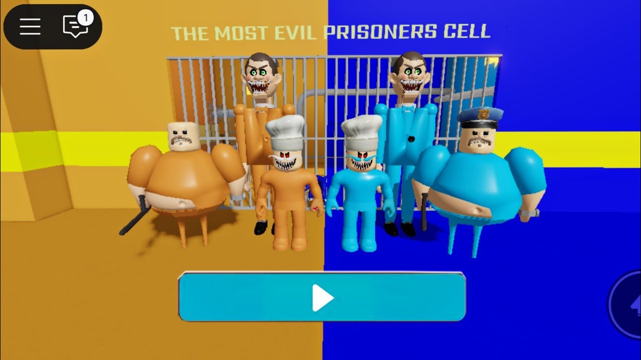 PRISONER BARRY FAMILY VS POLICE BARRY FAMILY IN BARRY'S PRISON RUN OBBY ...