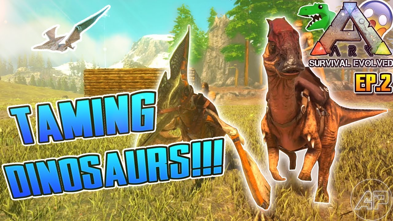 ARK SURVIVAL EVOLVED:TAMING 2 VERY SPECIAL DINOS!! [RAGNAROK GAMEPLAY ...