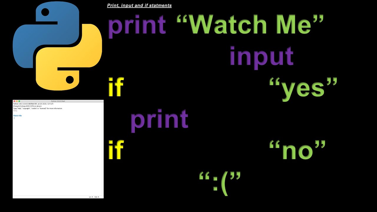 Print Input And If Statements In Python 1 YouTube print-input-and-if-statements-in-python-1-youtube