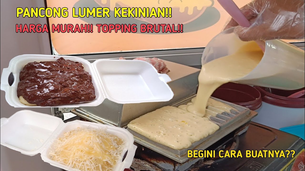 KULINER PANCONG LUMER KEKINIAN!! HARGA MURAH!!TOPPING BRUTAL!! BEGINI ...