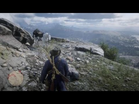 Red Dead Redemption 2 Finding A Wall Carving & Giants Skeleton - YouTube