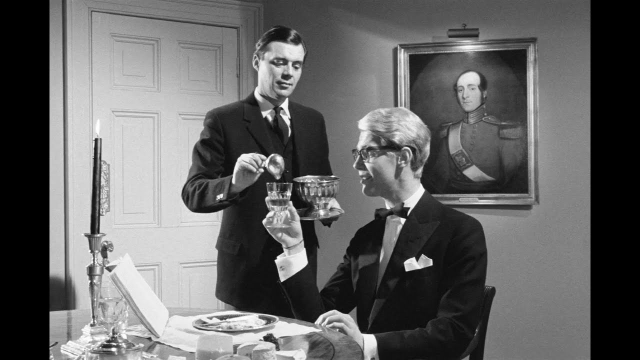 THE SERVANT (1963) Clip - Dirk Bogarde and James Fox - YouTube