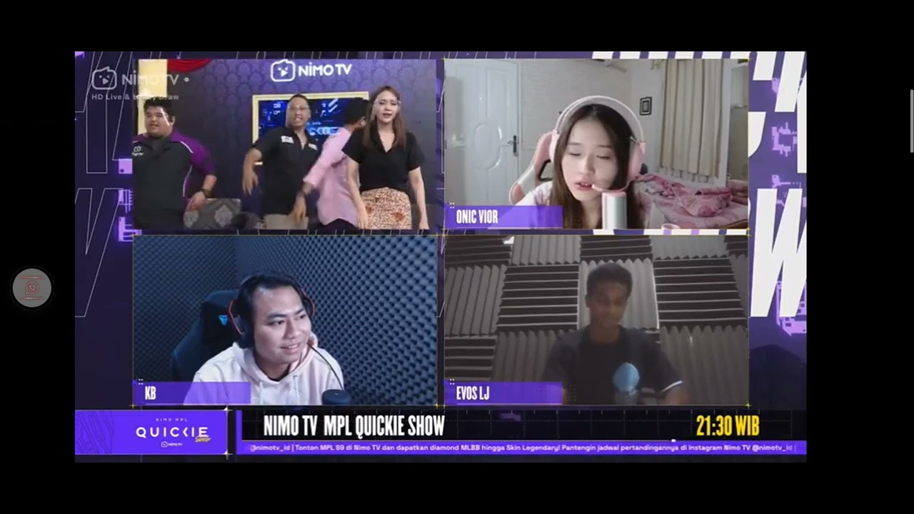 prank onic vior by one dengan evos lj dan cemburu dengan pacar tuturu ...