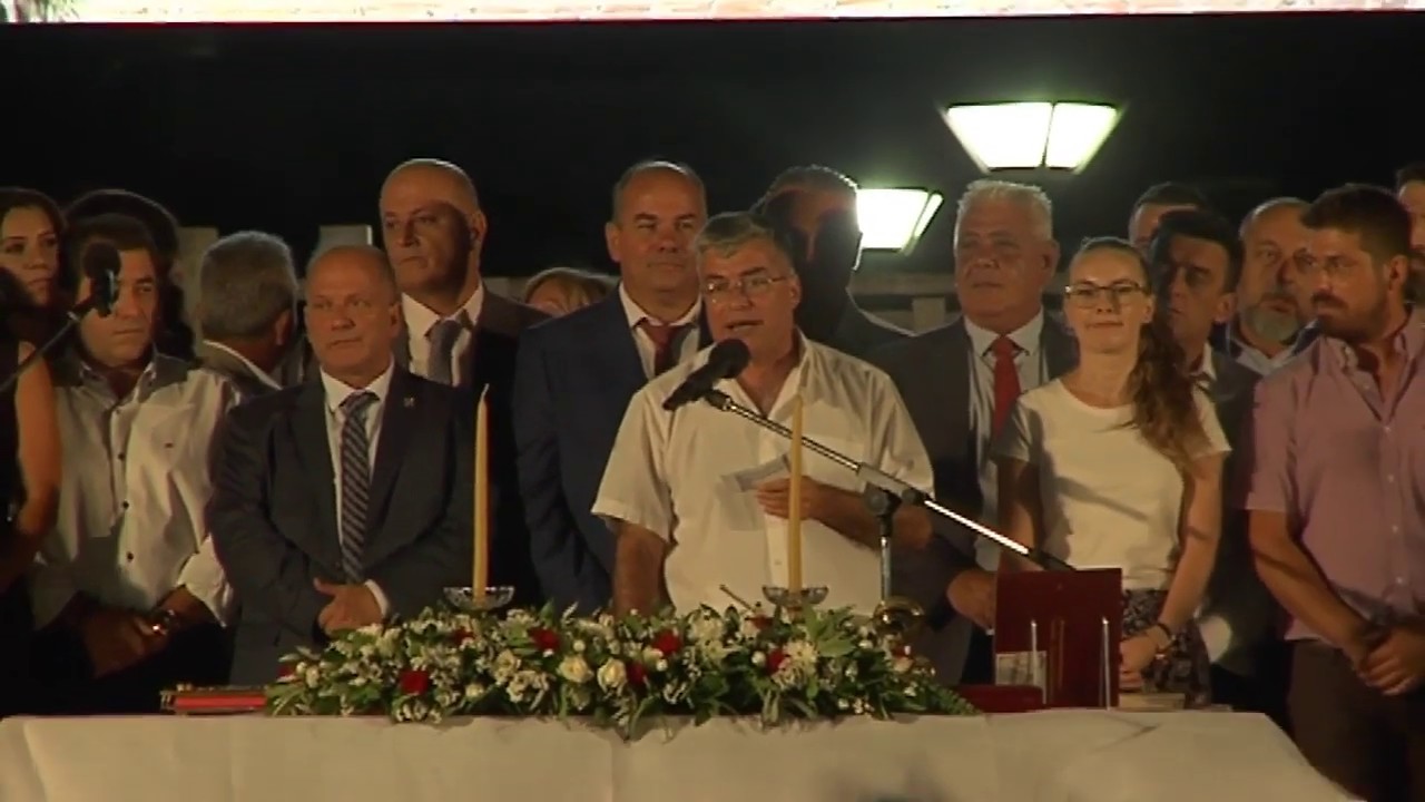 ΣΤΙΓΜΙΟΤΥΠΟ ΑΠΟ ΤΗΝ ΟΡΚΩΜΟΣΙΑ ΤΟΥ ΝΕΟΥ ΔΣ ΦΥΛΗΣ - YouTube